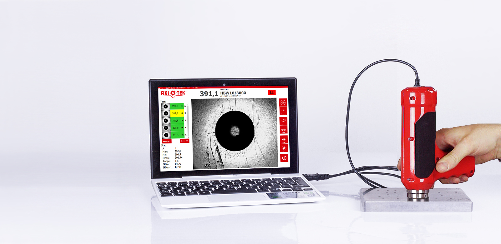 Portable Brinell Microscope BK30 - Affri Hardness Testers