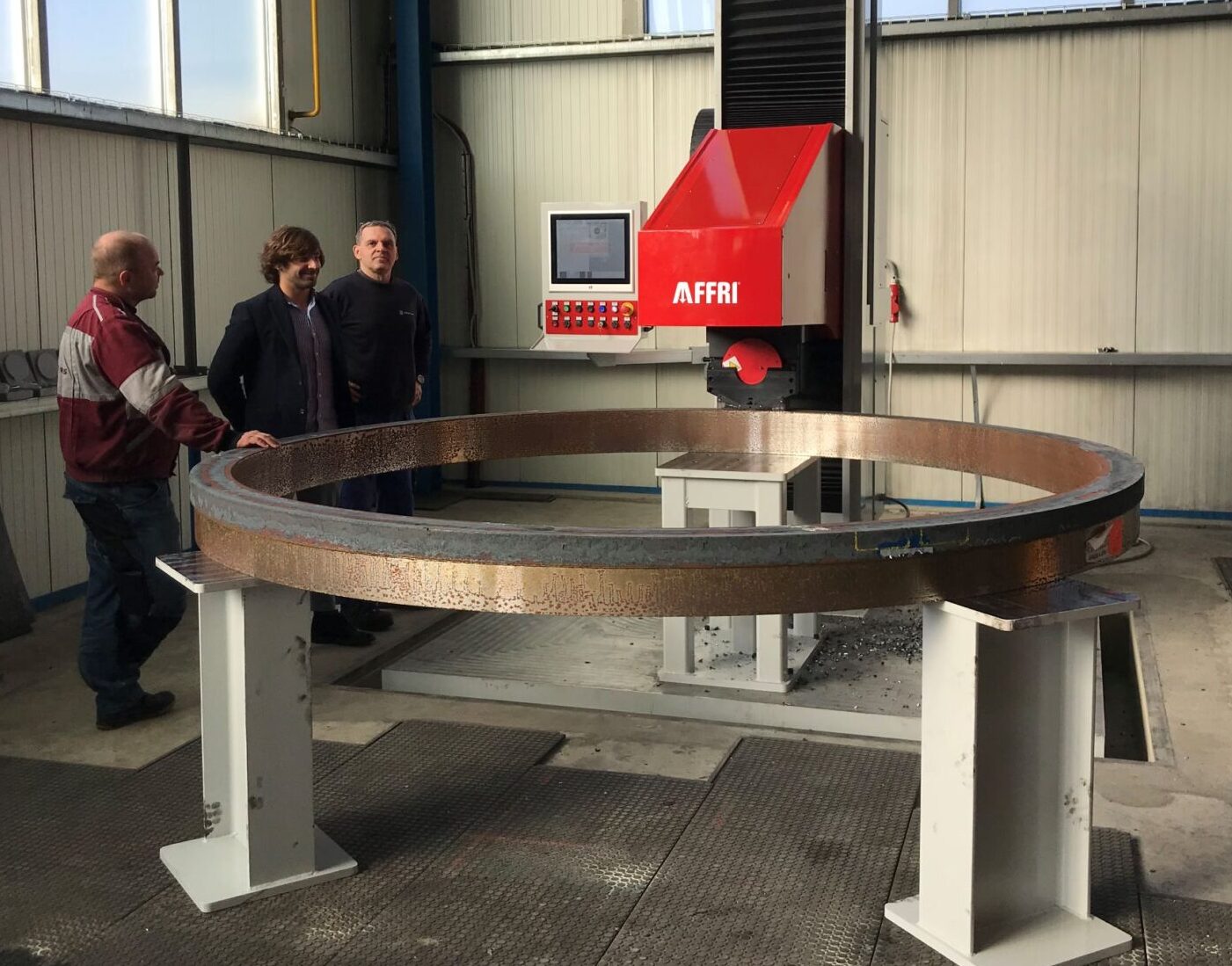 Hardness Testers For Forges - Brinell Surface Preparation