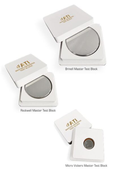 Certified Hardness Test Blocks | Rockwell, Vickers, Brinell